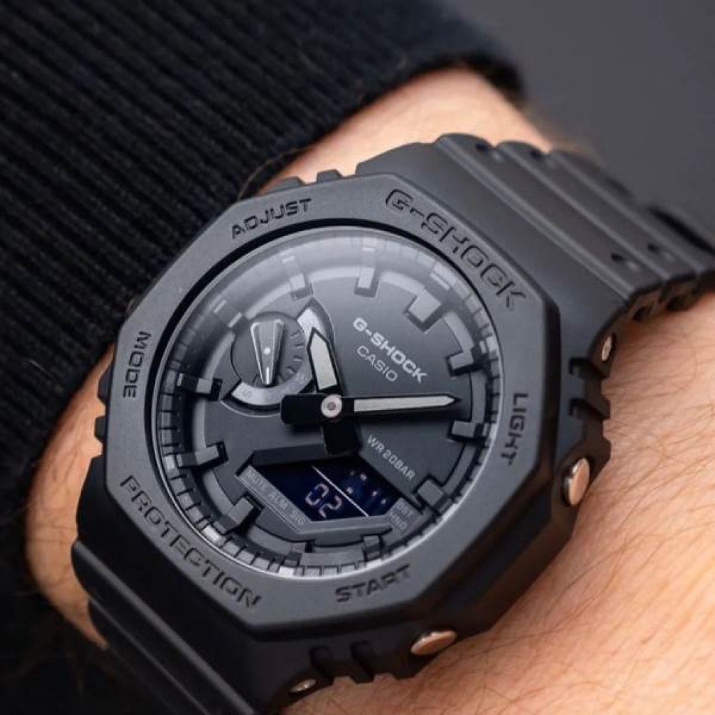 RELOJ CASIO GA-2100-1A1DR G-SHOCK STEALTH Unitime Argentina